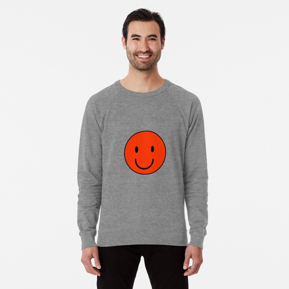 "red smiley face emoji aesthetic preppy vsco" Sticker for Sale by Ashs ...