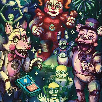 "Five Nights at Freddy's: Sister Location - Game Poster" Poster for ...