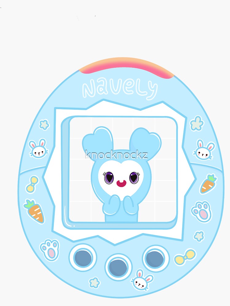 "Twice Laburi (Lovely) Nayeon Navely Tamagotchi" Sticker for Sale by ...
