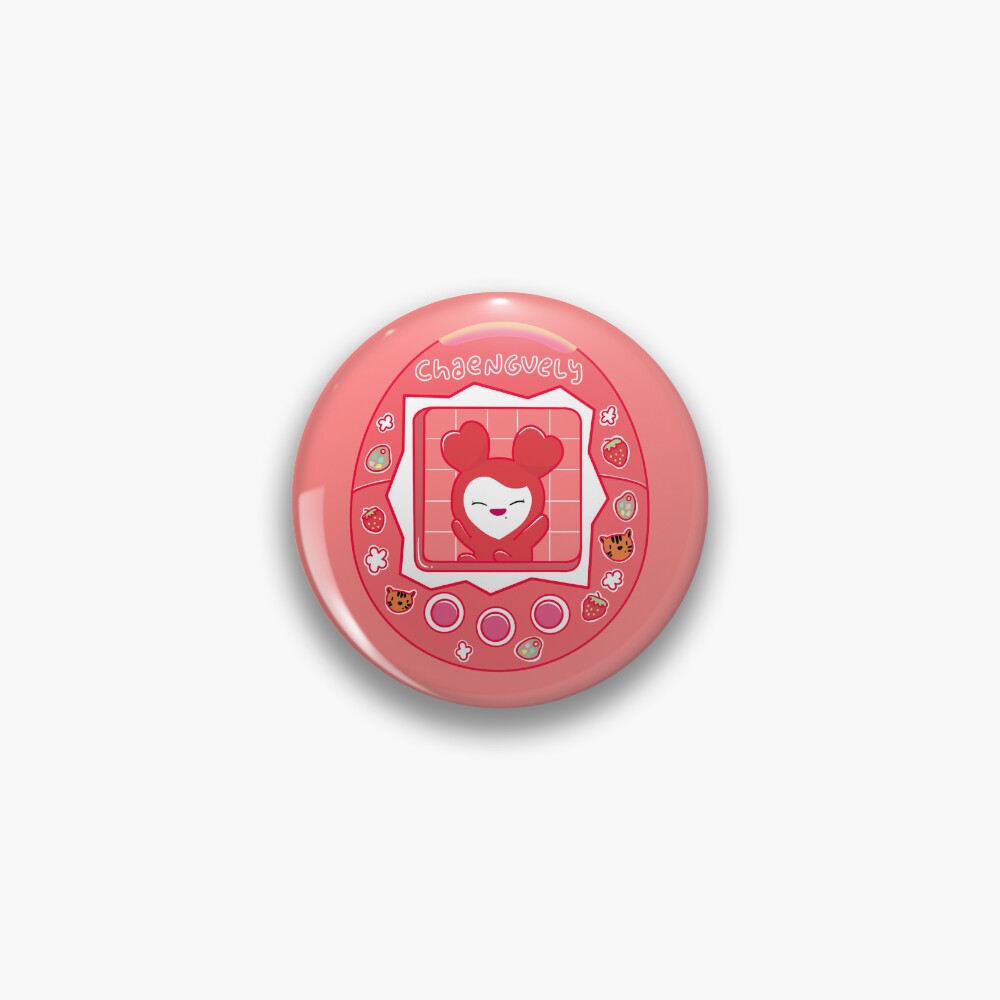 "Twice Laburi (Lovely) Chaeyoung Chaengvely Tamagotchi" Sticker for ...