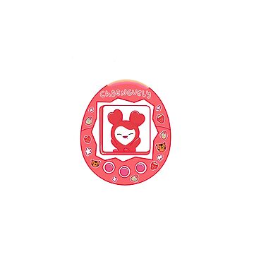 "Twice Laburi (Lovely) Chaeyoung Chaengvely Tamagotchi" Sticker for ...