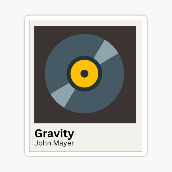 "Gravity record" Sticker for Sale by StiickitLLC | Redbubble