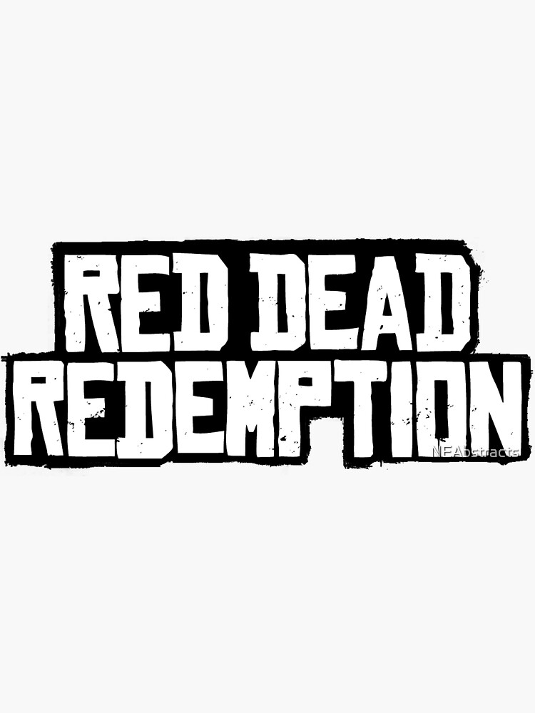 "Red Dead Redemption Logo" Sticker for Sale by NEAbstracts | Redbubble