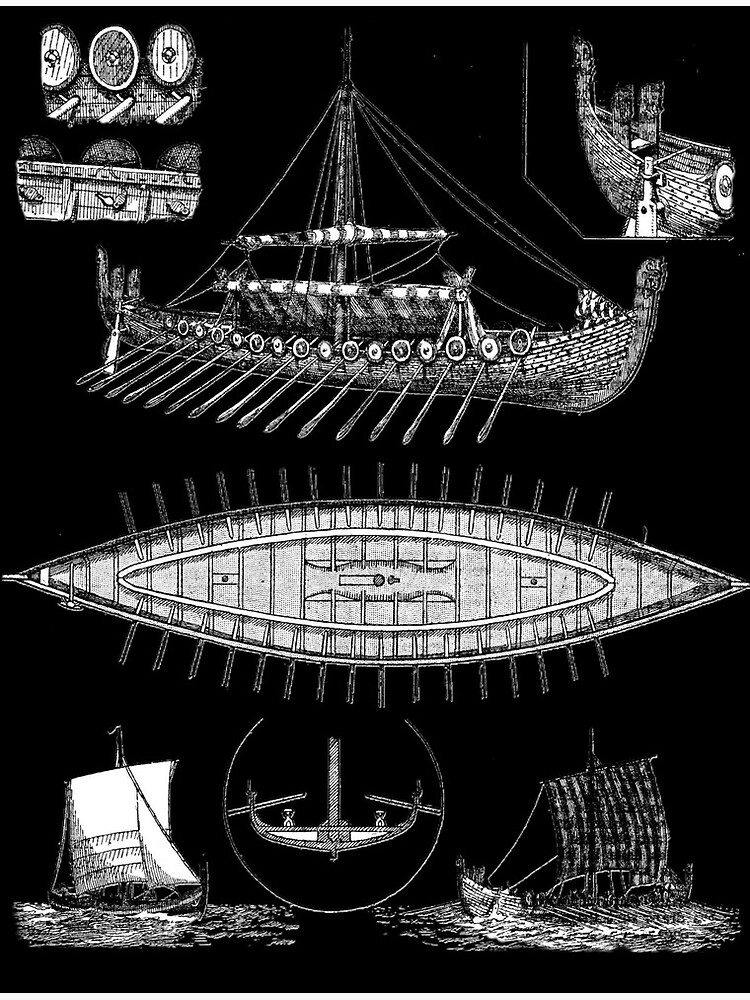 Viking Ship Diagram