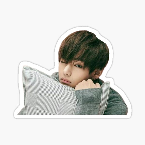 "TAEHYUNG/ V BTS" Sticker by babysugarsweet | Redbubble