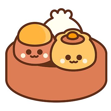 "Cute Dim sum set 3" Sticker for Sale by SPsweet | Redbubble