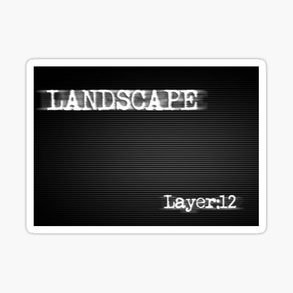 "Serial Experiments Lain - Layer:12" Sticker for Sale by radesigns2 ...