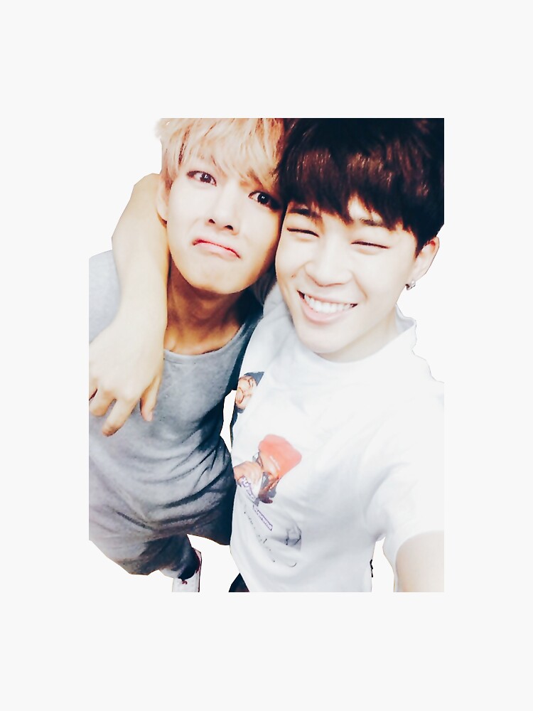 "VMIN" Sticker by babysugarsweet | Redbubble