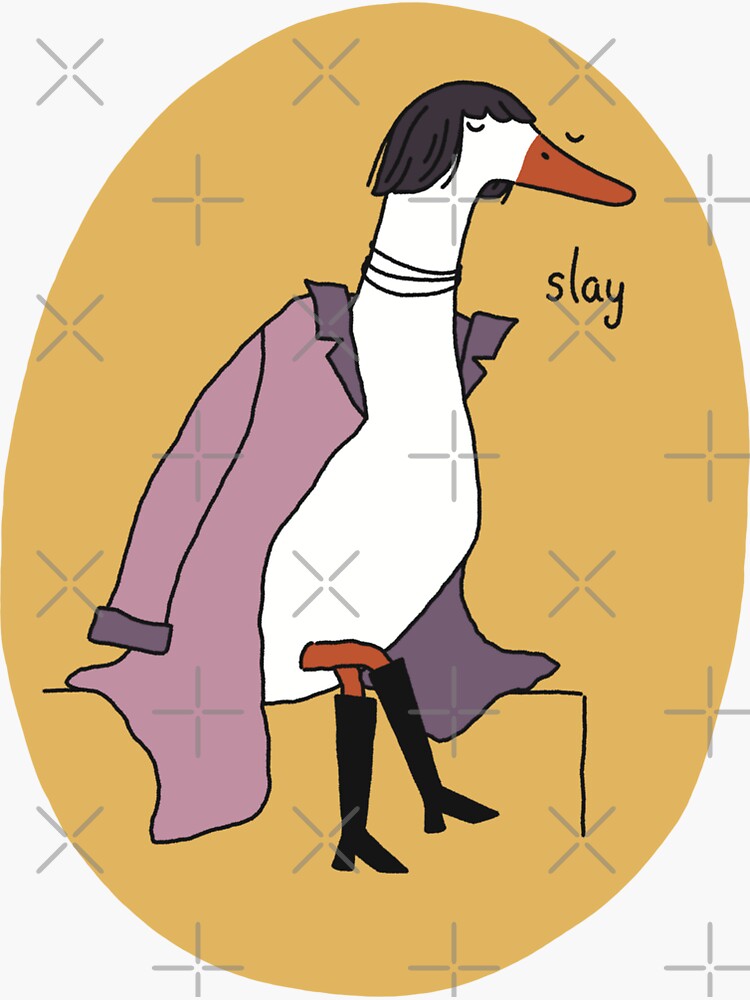 "that duck" Sticker by tuerannja | Redbubble