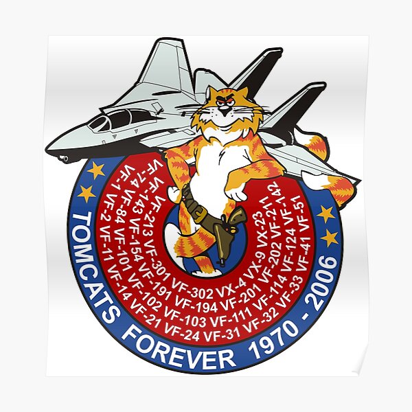 "Tomcat" Poster by MBK13 | Redbubble