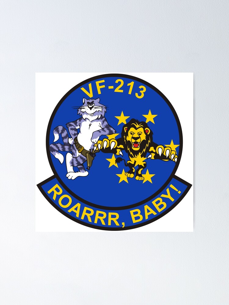 "Tomcat VF-213 Black Lions" Poster for Sale by MBK13 | Redbubble