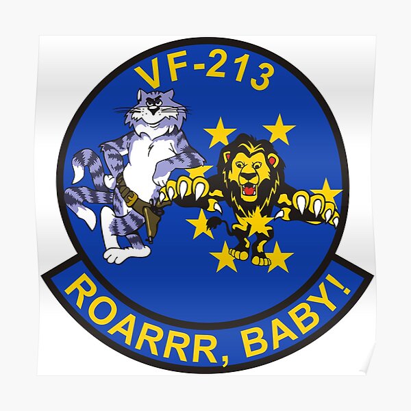 "Tomcat VF-213 Black Lions" Poster for Sale by MBK13 | Redbubble