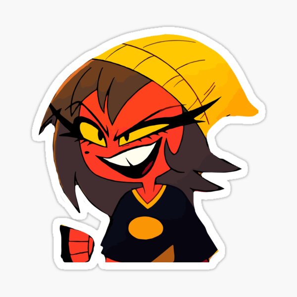 "Millie Helluva Boss" Sticker for Sale by Warta | Redbubble