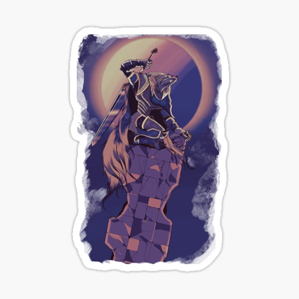 "Werewolf Knight, roar to the moon " Sticker for Sale by ...