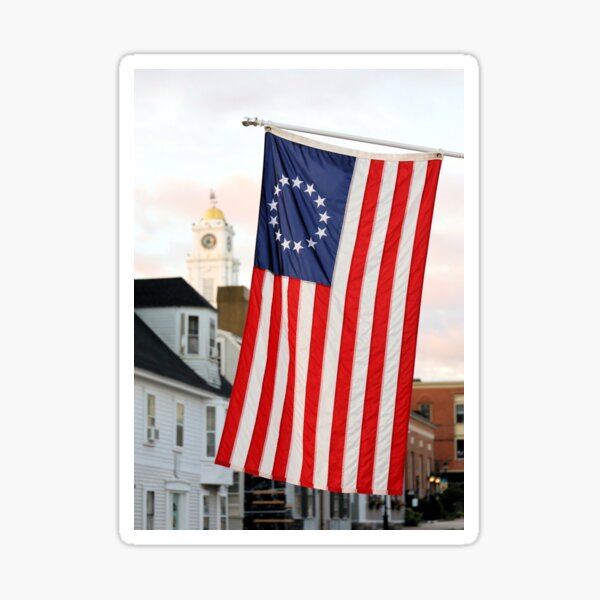 "Thirteen colonies " Sticker for Sale by Janice Drew | Redbubble
