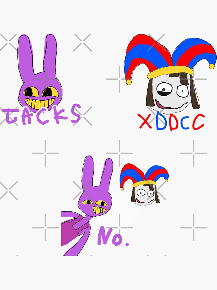 "Tadc set" Sticker for Sale by Inability | Redbubble