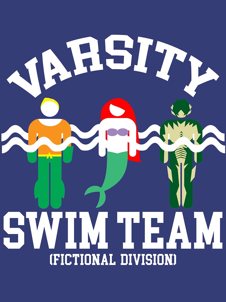 "Varsity Swim Club (Fictional Division)" T-shirt for Sale by ...