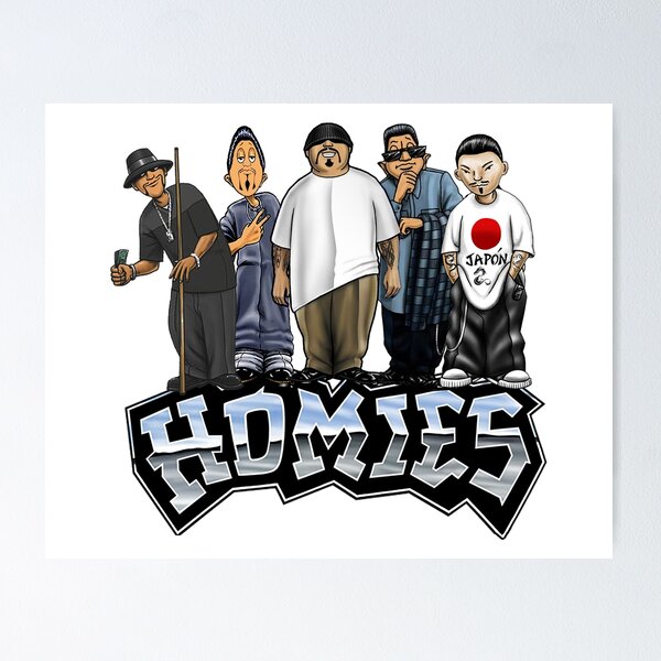 "Cholo Lil Homies " Poster for Sale by EnviousObjects2 | Redbubble