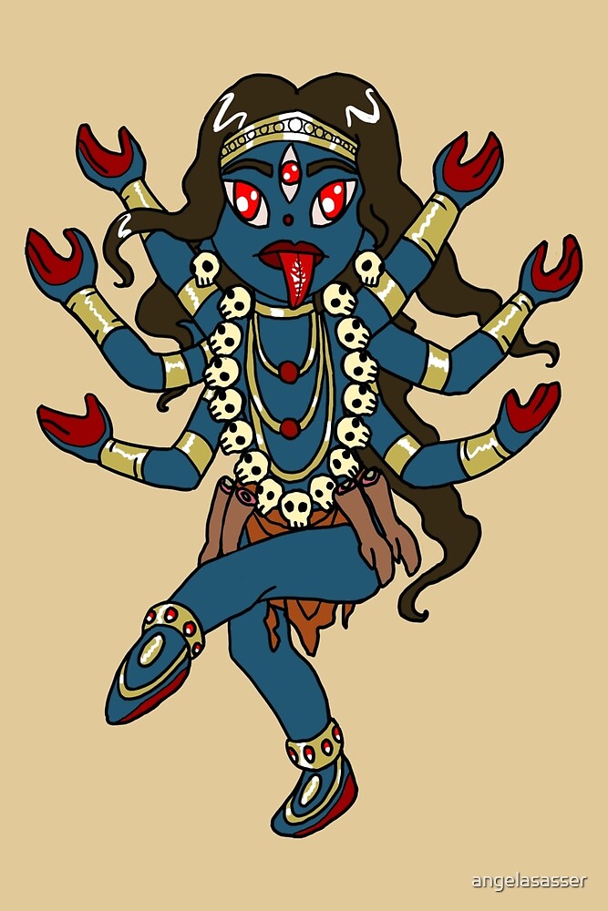 "Kali Hindu Goddess of Destruction CHIBI MONSTER GIRLS Series I" by ...