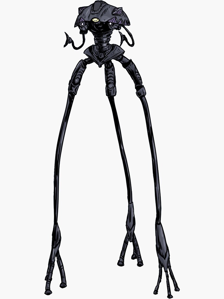 "Tripod" Sticker for Sale by TriceratopsGF | Redbubble