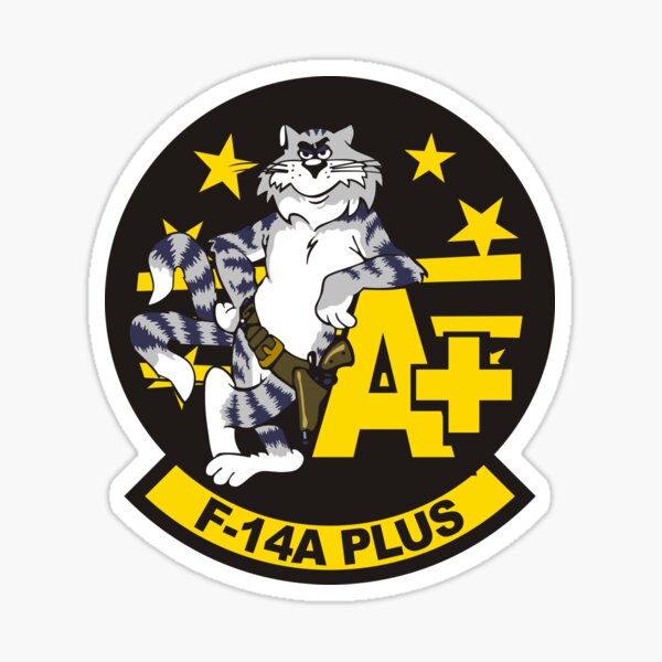 "Tomcat F-14A+" Sticker for Sale by MBK13 | Redbubble