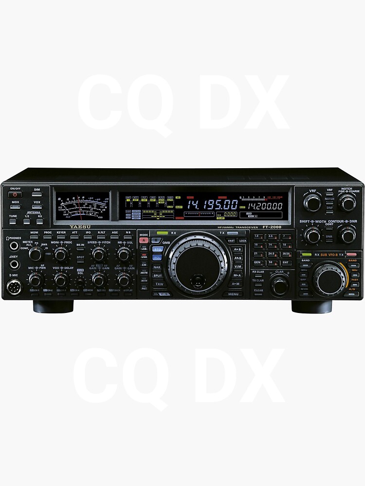 "FT-2000" Sticker for Sale by signcraftdesign | Redbubble