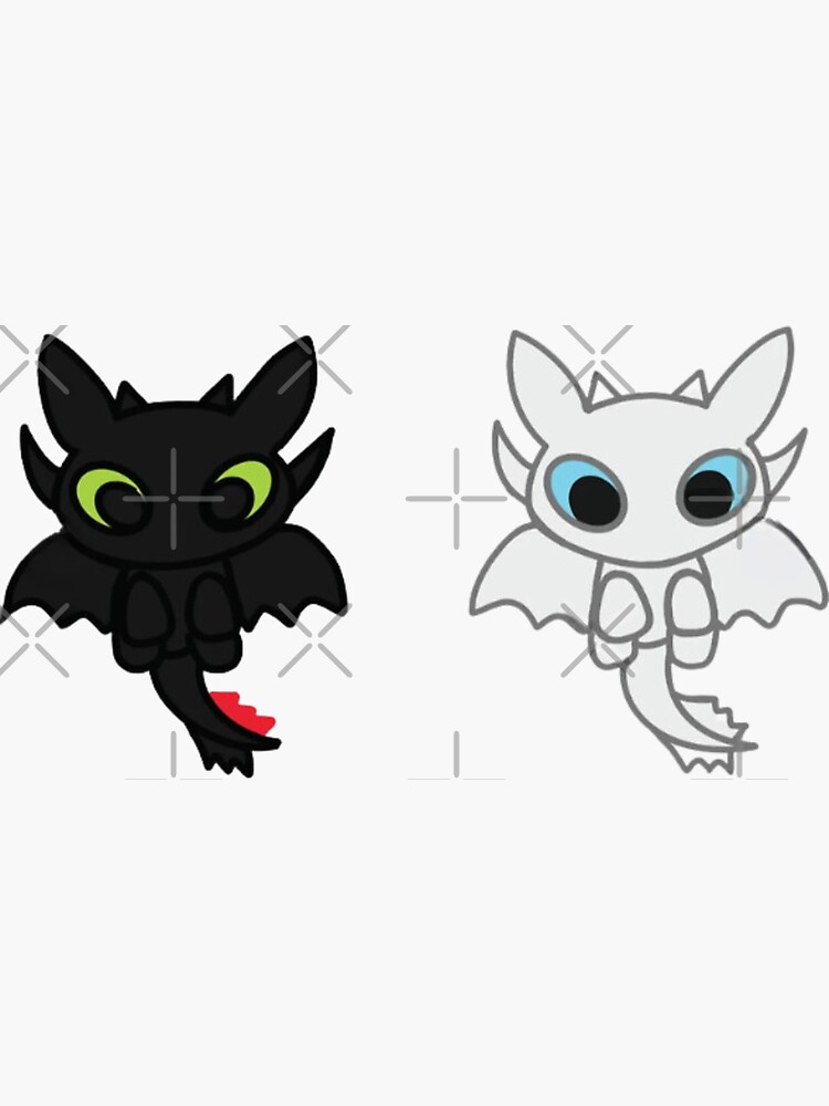 "Toothless" Sticker for Sale by Thepathofneo2 | Redbubble