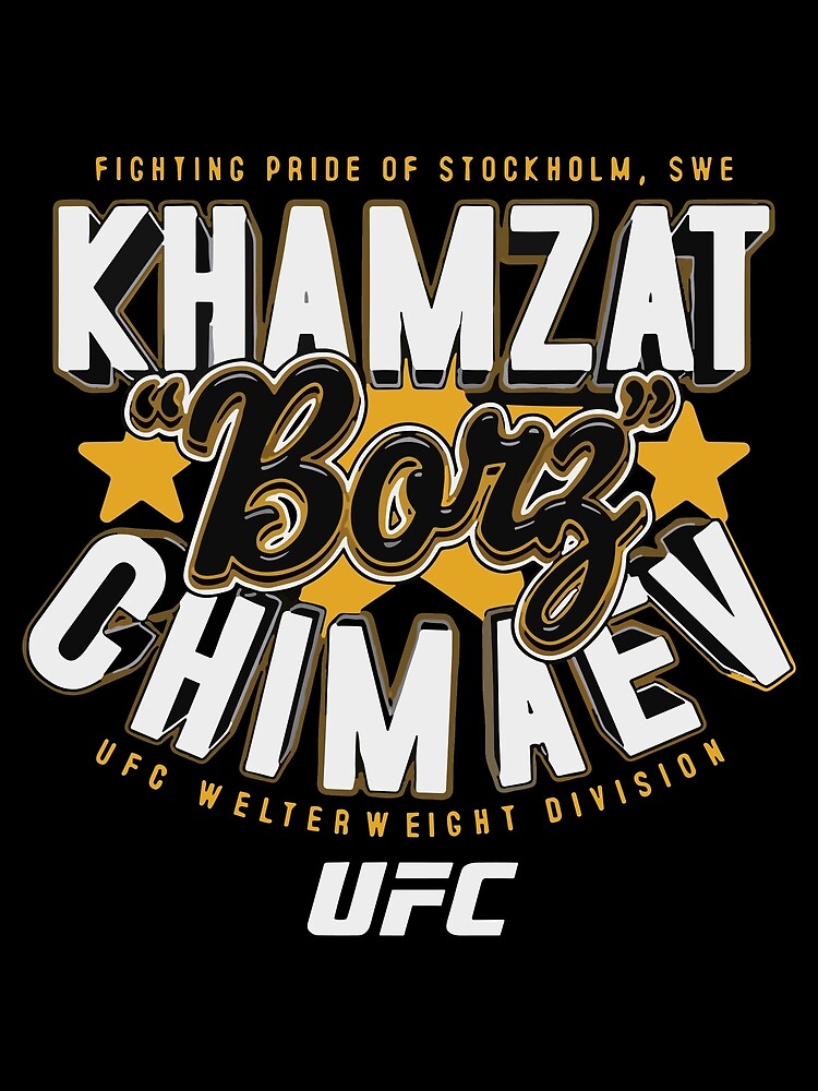 Póster Khamzat Chimaev, UFC MMA Boxeo Campeón, Borz Merch, 90s Vintage ...