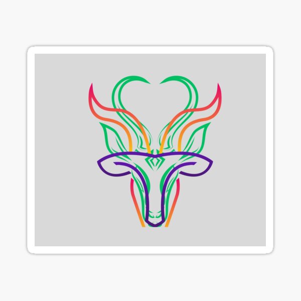 "South African Springbok Essential " Sticker for Sale by Said Saad ...
