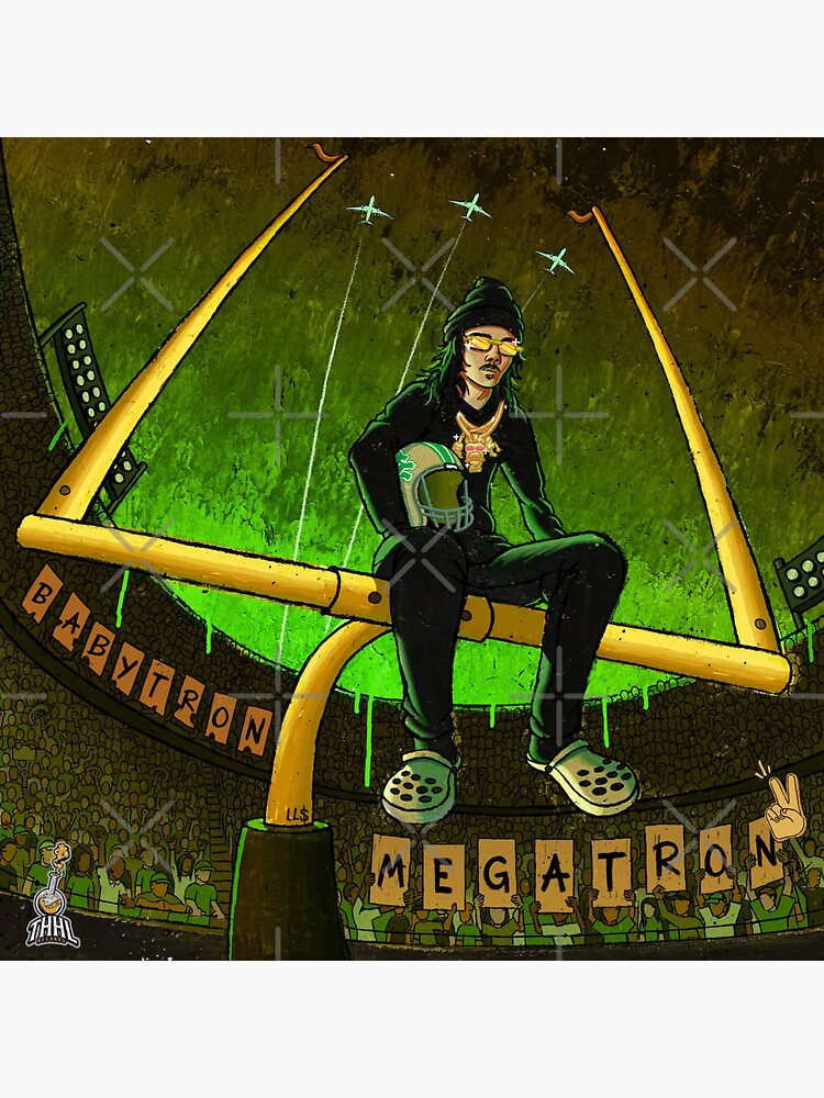 "MegaTron 2, BabyTron" Sticker for Sale by excusememood | Redbubble