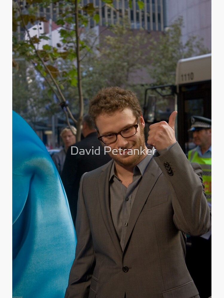 "Seth Rogen" Poster for Sale by mchammerhead | Redbubble