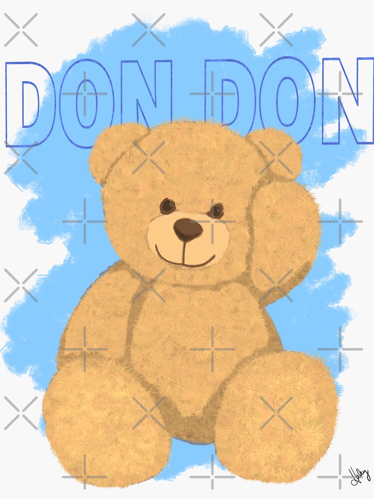 "Don Don" Sticker for Sale by haleyedwardsart | Redbubble