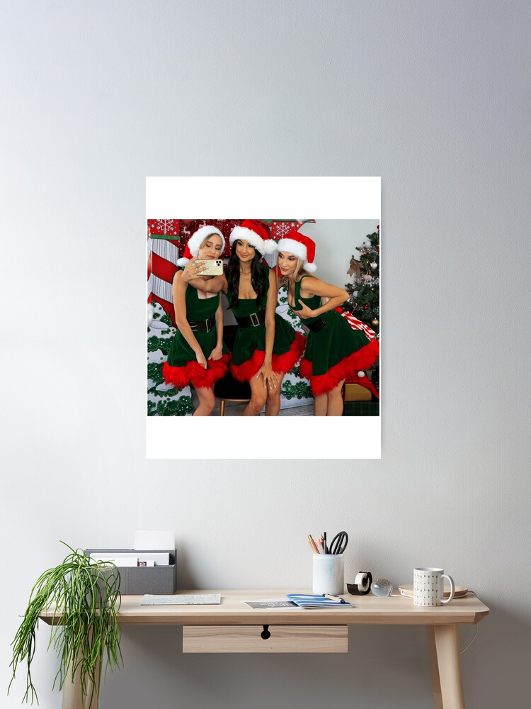 Alicia Williams And Eliza Ibarra And Jazmin Luv Poster For Sale By