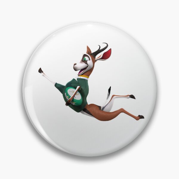 "Springbok Rugby South Africa" Pin for Sale by Matyas-Art | Redbubble