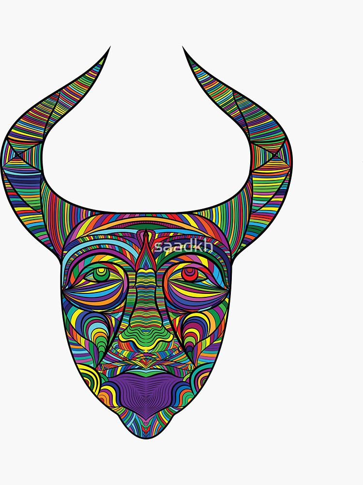 "Beast Face" Sticker by saadkh | Redbubble
