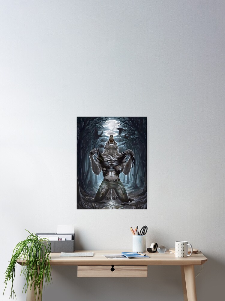 "Wolf Ripping Off Shirt Meme" Poster for Sale by fomodesigns | Redbubble