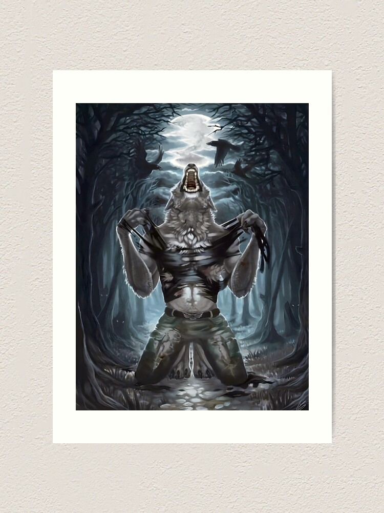 "Wolf Ripping Off Shirt Meme" Art Print for Sale by fomodesigns | Redbubble