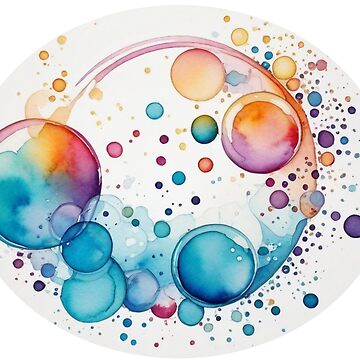 "Bubble logo" Sticker by abo66 | Redbubble