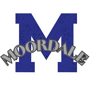 "Moordale logo" Sticker for Sale by MilkyForest | Redbubble