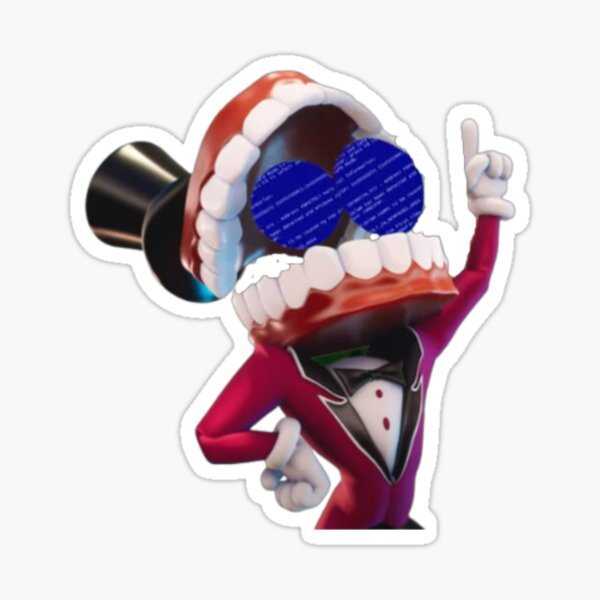 "TADC: Caine Reboot" Sticker for Sale by EmberlyDawn | Redbubble