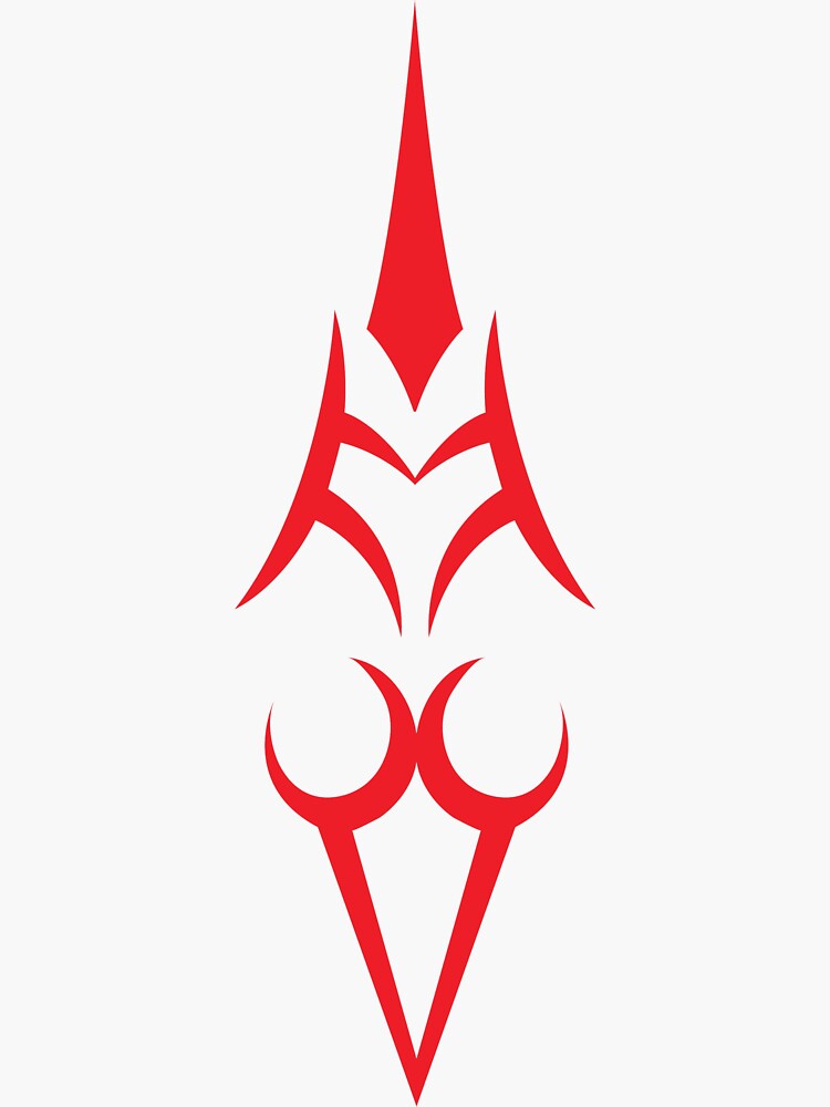 "Emiya Shirou's Command Seal from Fate series" Sticker for Sale by ...