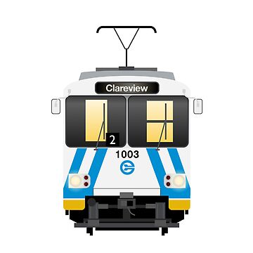 "Edmonton Light Rail Transit Siemens-Düwag U2 Train (Old Livery ...