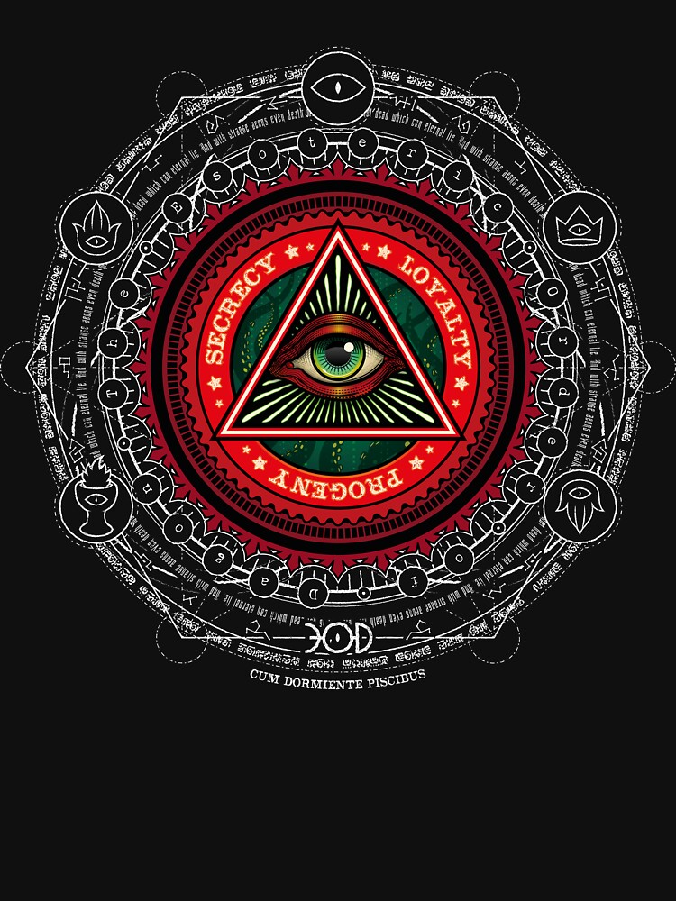 "Esoteric Order of Dagon" T-shirt for Sale by Runninghead | Redbubble ...