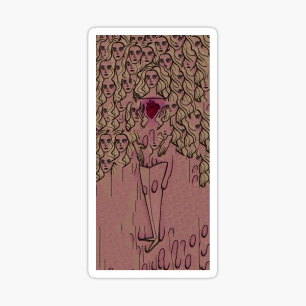 "Hell " Sticker for Sale by elisewhy | Redbubble