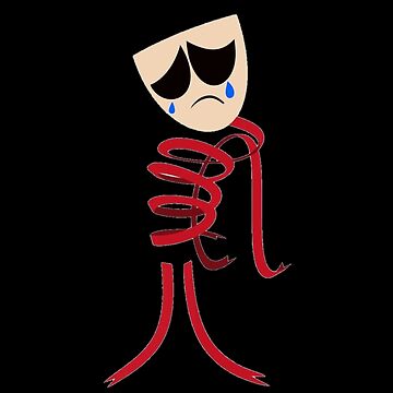 "Sad Face Graphic Design " Sticker for Sale by Harsh Katariya | Redbubble