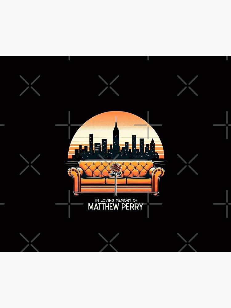 In Loving Memory of Matthew Perry Throw Blanket sold by Forma & Co ...
