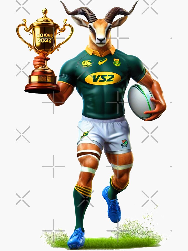 "Springboks 2023" Sticker for Sale by RoyalMob | Redbubble