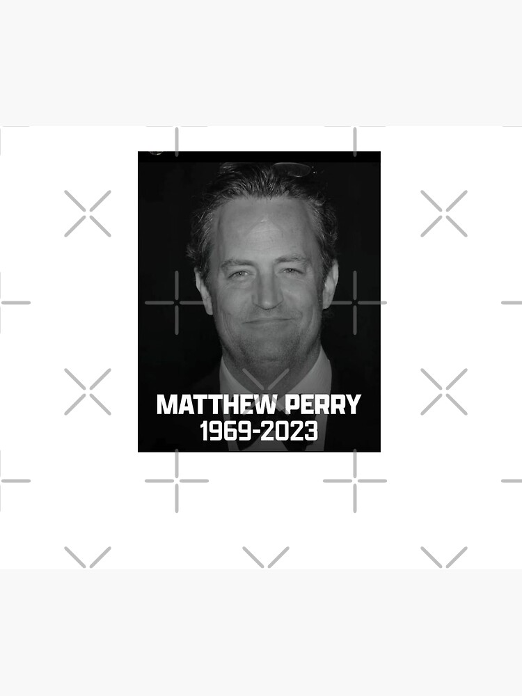 RIP Matthew Perry - Chandler Bing Throw Blanket sold by Rye Muddy | SKU ...