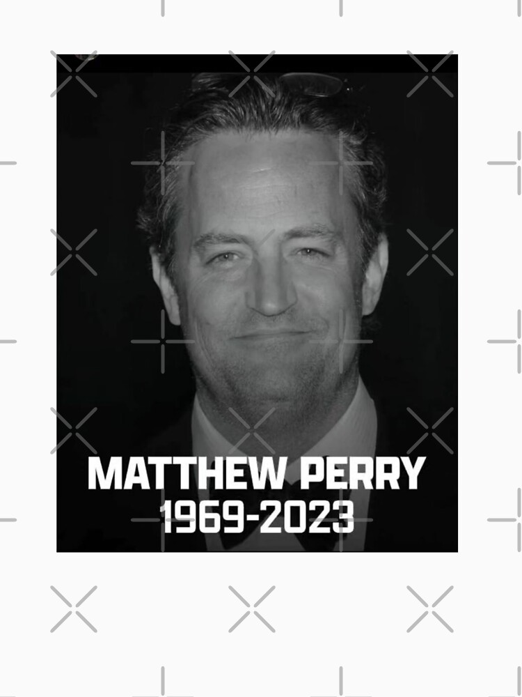 RIP Matthew Perry - Chandler Bing Classic T-Shirt sold by Needlepoint ...