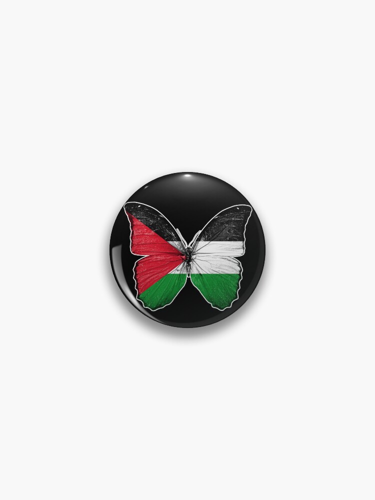 "butterfly Flag Of Palestine - Gift For Palestinian From Palestine ...